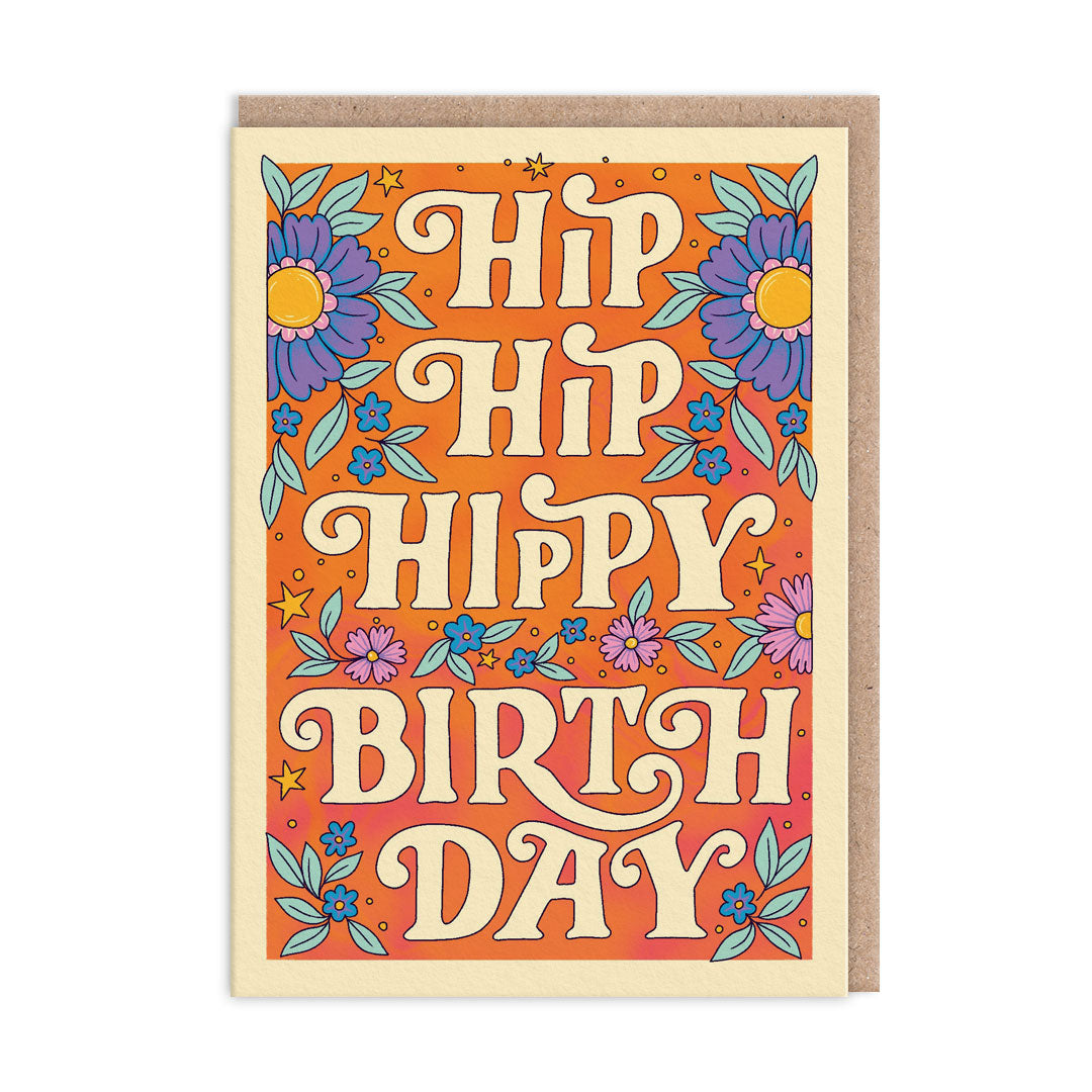 Hip Hip Hippy Birthday Card – Ohh Deer